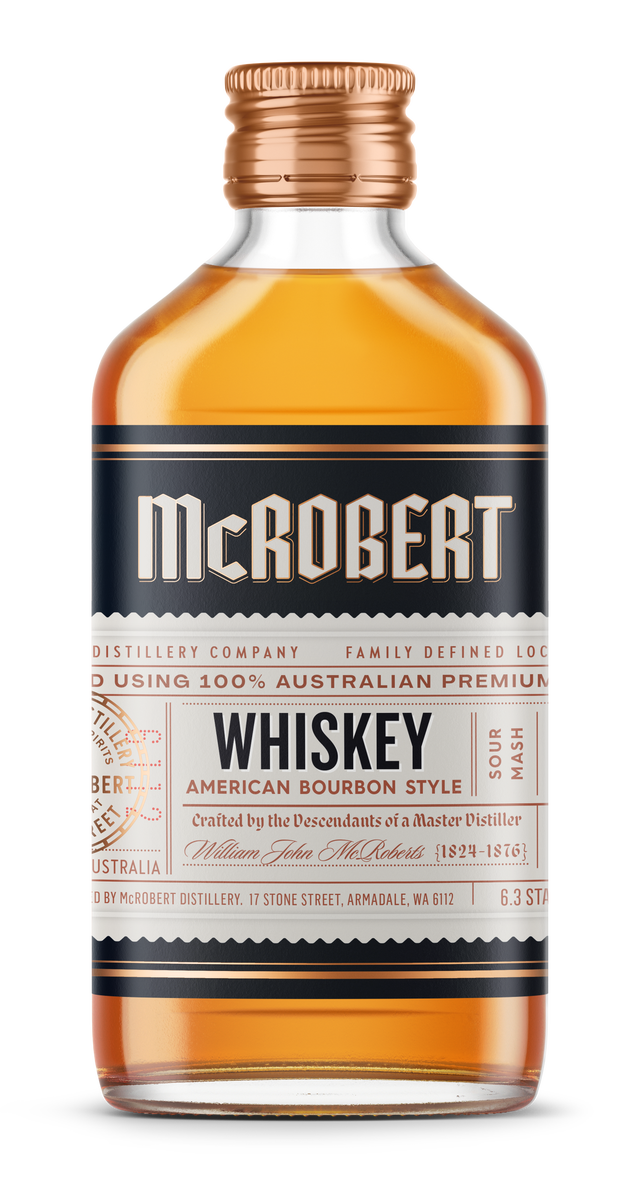 200ml American Style Bourbon Cask Strength 61%